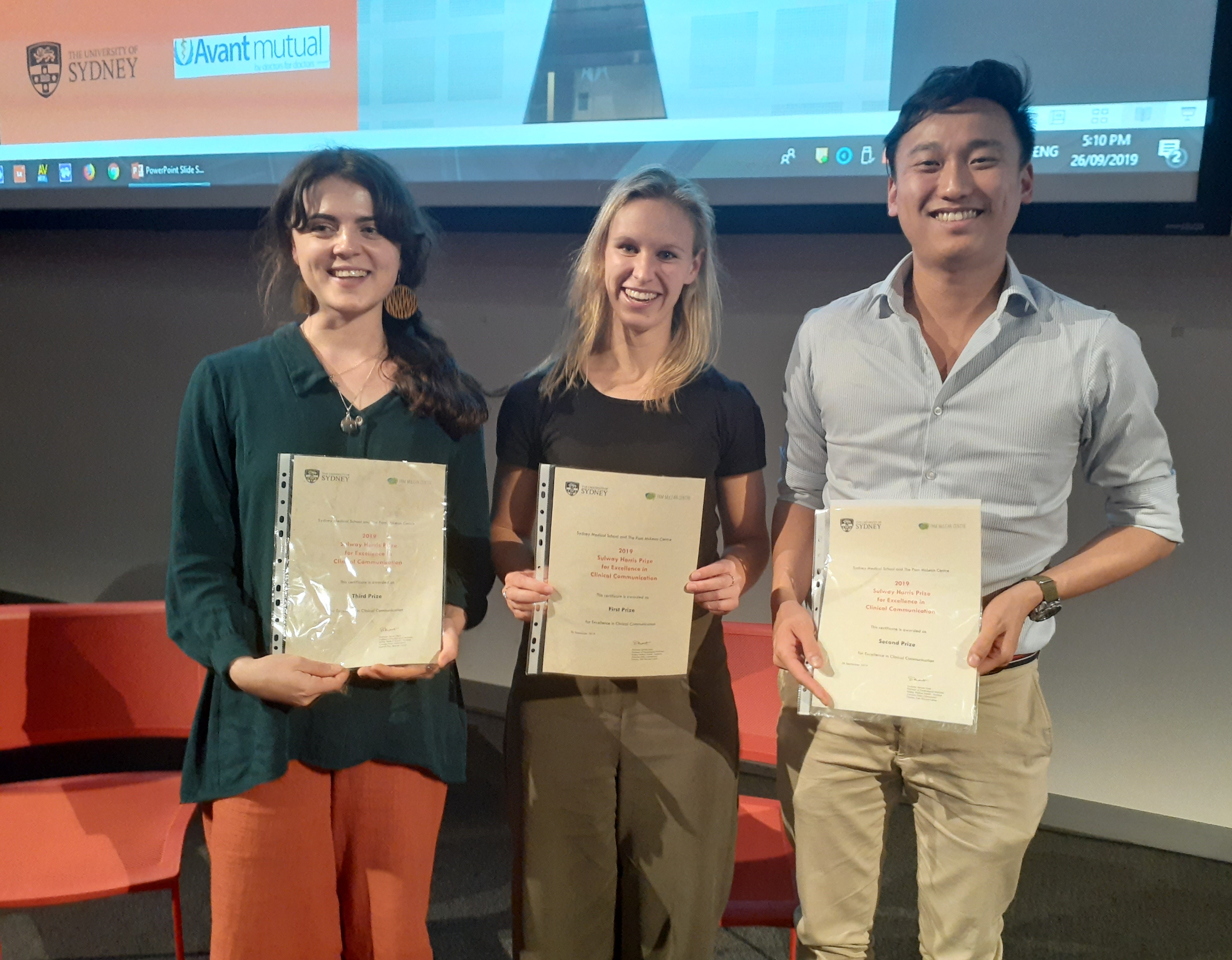 2019 Communication Prize – Winners are Grinners! | Pam McLean Centre